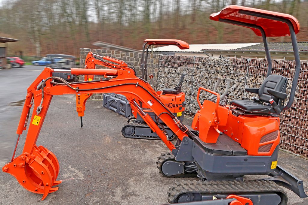 Minibagger – EVERUN Hoflader & Bagger Austria